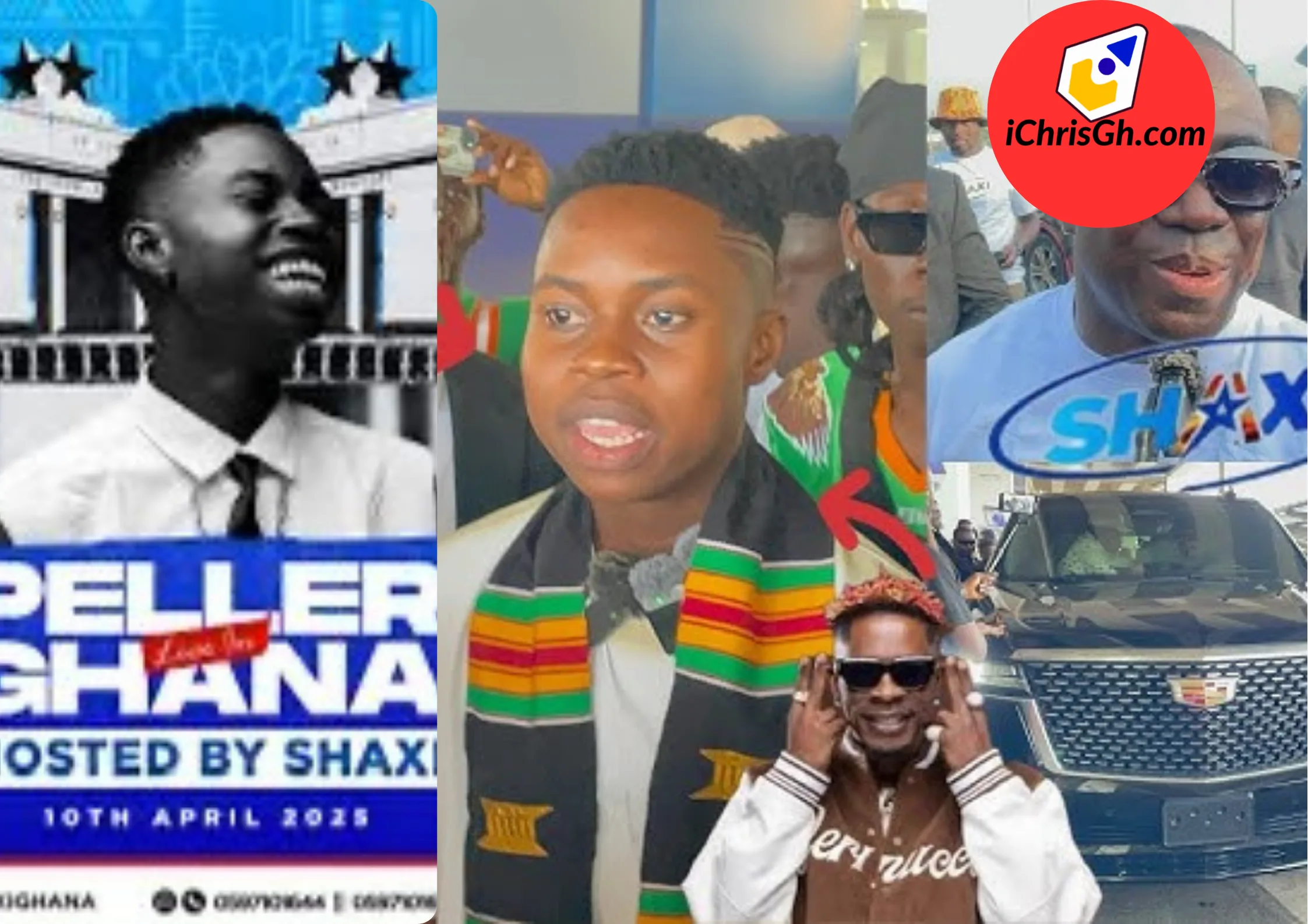 Trending Now: Peller Arrives In Ghana In Grand Style | iCHRIS